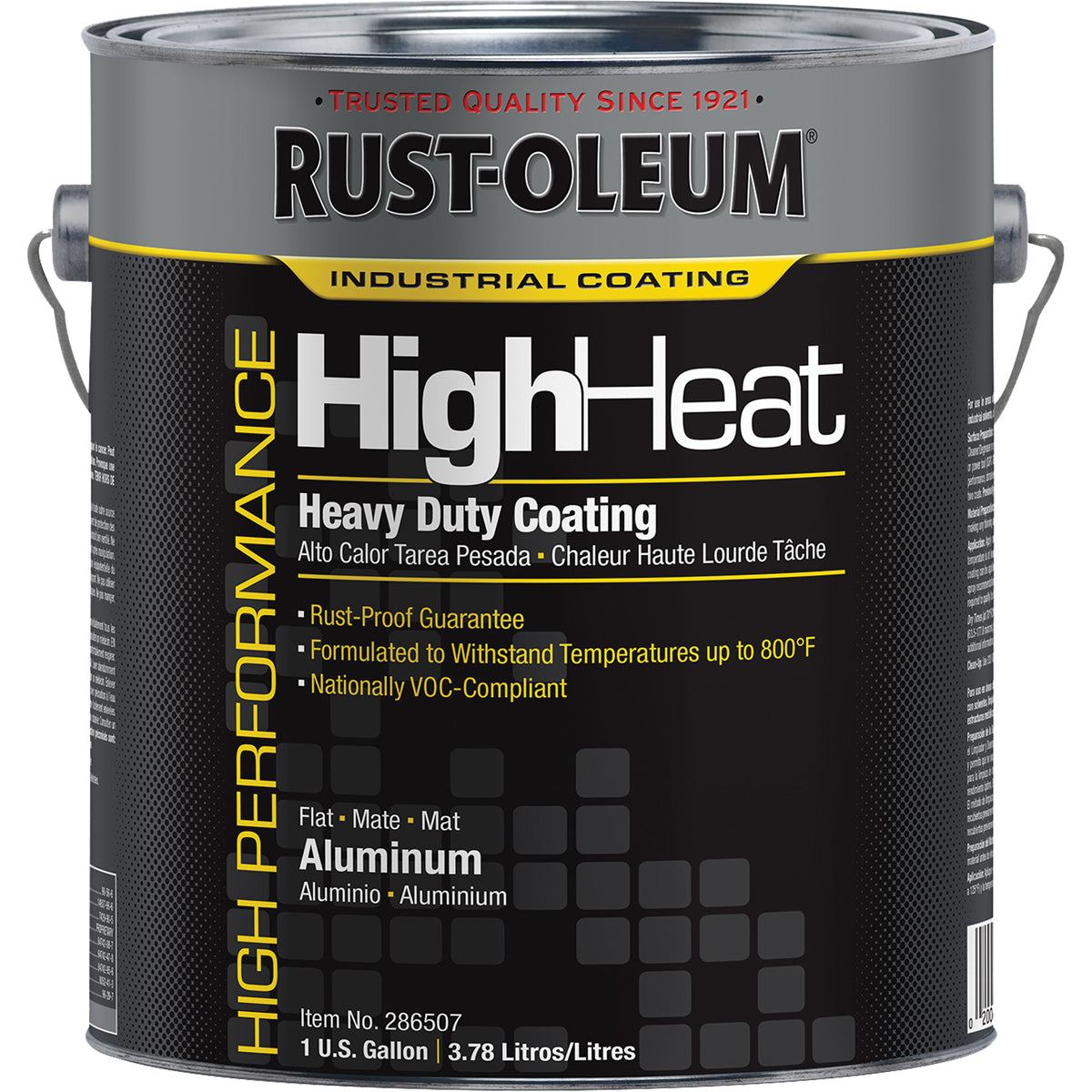 Heavy-Duty High Heat Coating, Gallon, Silver/Aluminum — shopSafety.ca