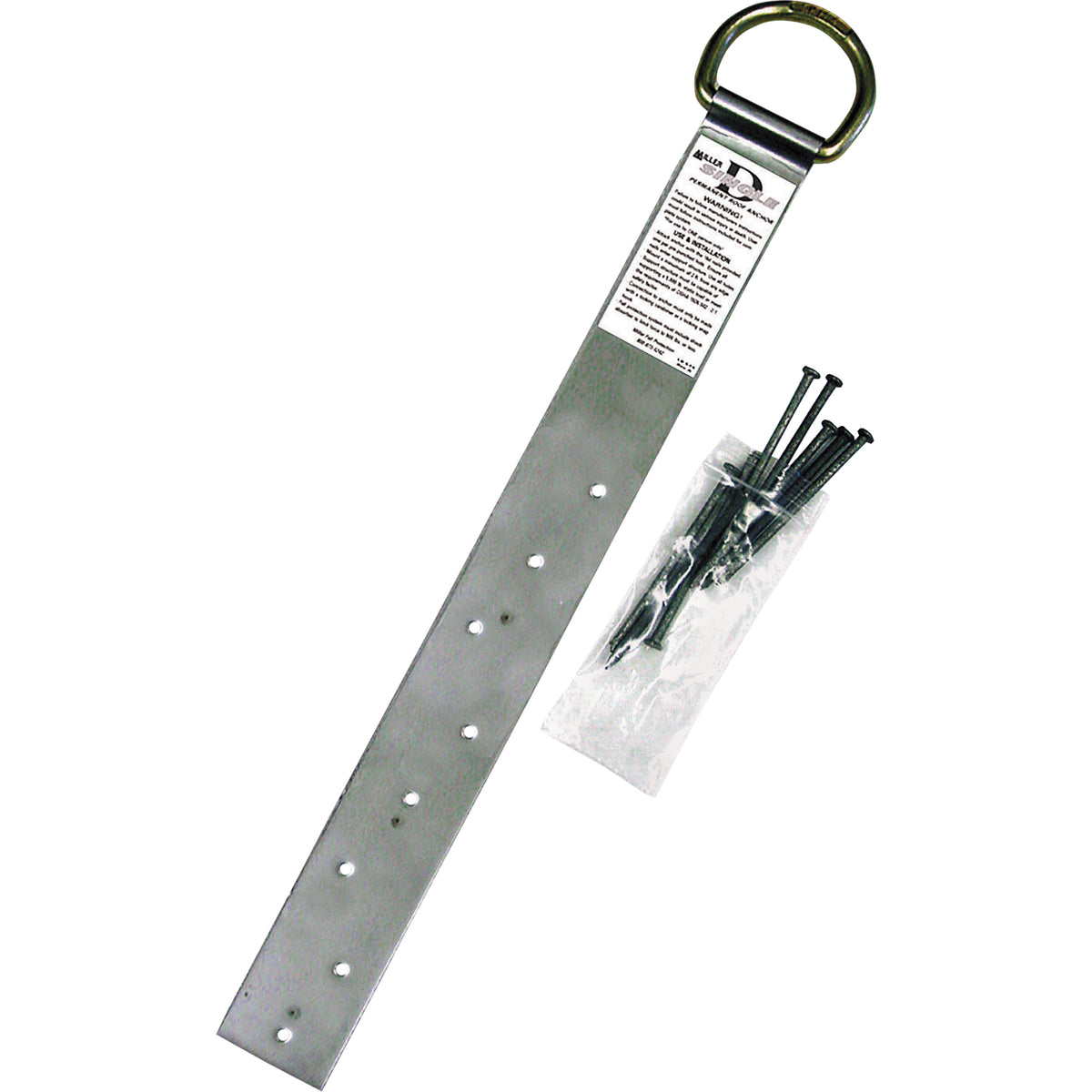 Miller® Single Roof Anchor, D-Ring, Permanent Use — shopSafety.ca