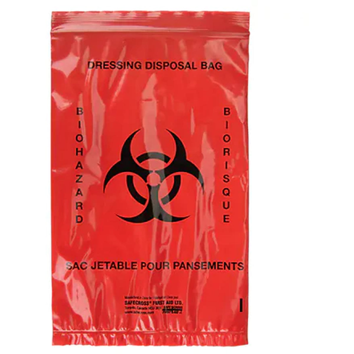Dynamic™ Hazardous Waste Bags, Bio-Hazard, 9" L x 6" W, 2.0 mils ...