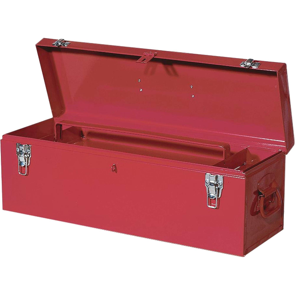 TB26 Steel Hand Tool Box, 8-3/4" D x 26" W x 9-3/8" H, Red — shopSafety.ca