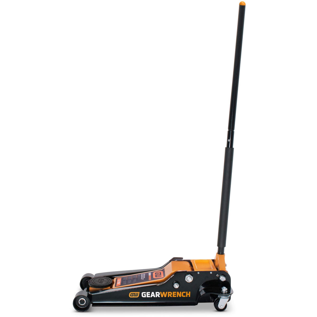 Low Profile Floor Jack, 3.5 Ton(s) Capacity, 3-3/4" Lowered, 21-3/4" R ...