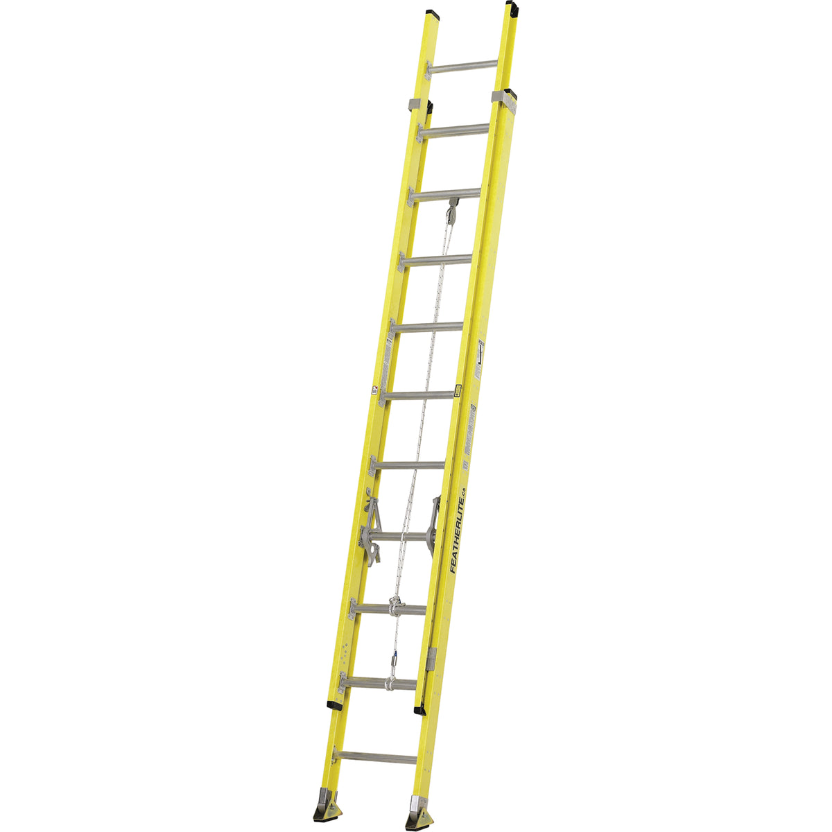 Industrial Extra Heavy-Duty Extension Ladders (9200 Series), 375 lbs ...