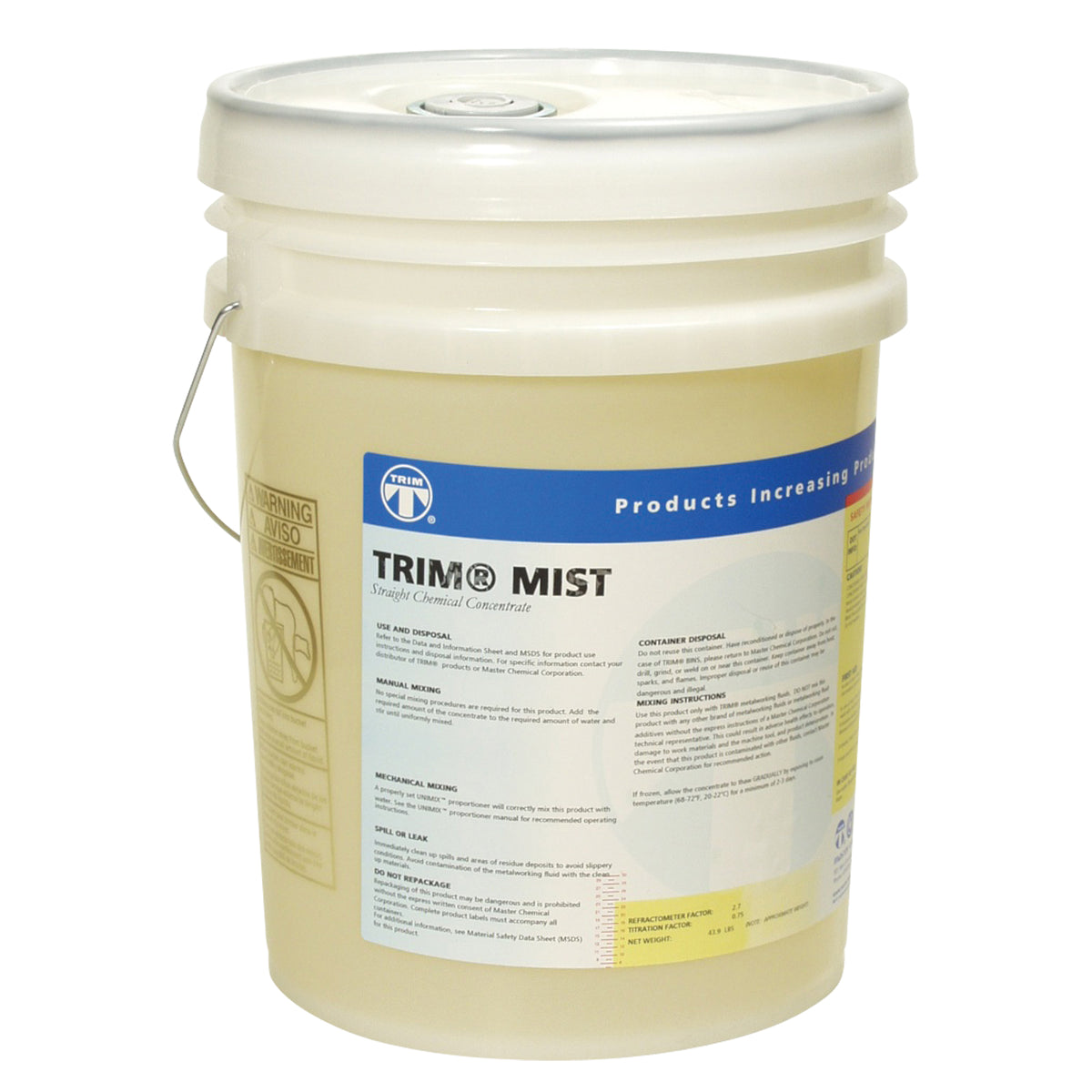 TRIM® MIST Synthetic Misting Coolant, Pail — shopSafety.ca