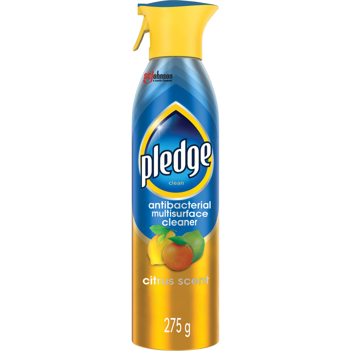 Pledge® Multi Surface Cleaner & Disinfectant, 275 ml, Aerosol Can ...