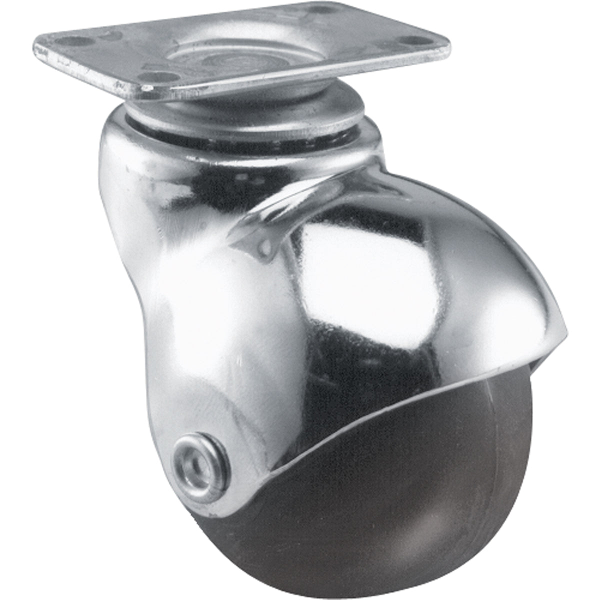 Hooded Round Ball Casters (600 Series), Swivel, 2" (51 mm), Urethane ...