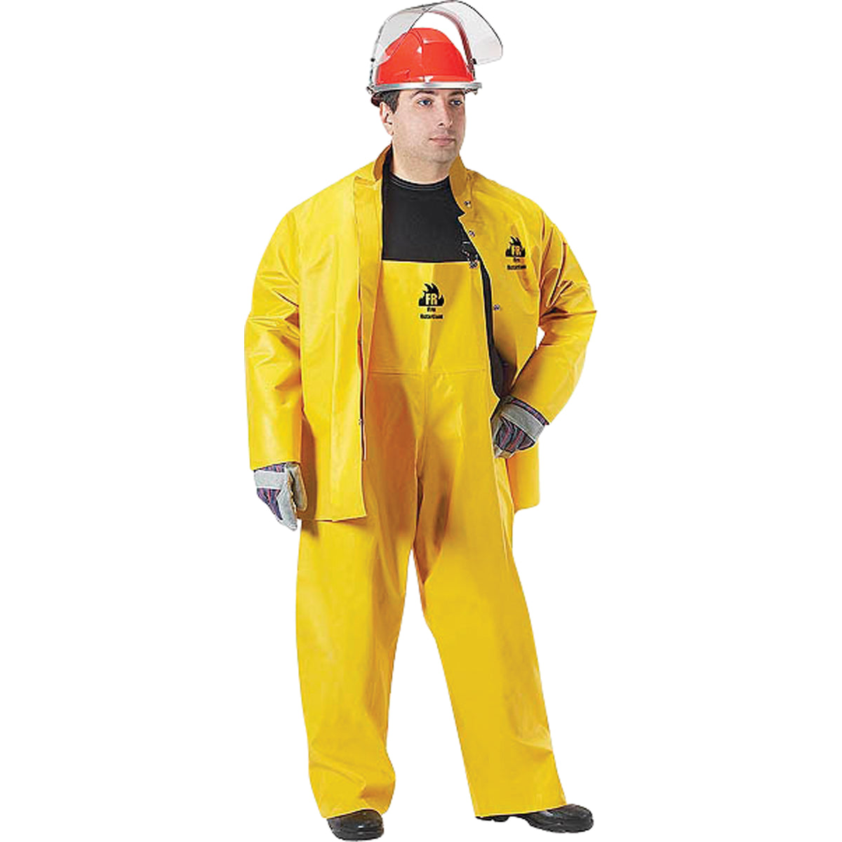 Neo-Slick Chemical & Acid Resistant Rain Jacket, X-Large, Yellow, Neop ...
