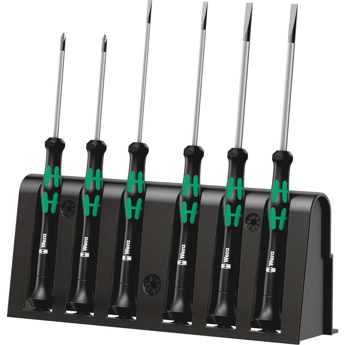 Micro Series Screwdriver Set with Rack, 6 Pcs. — shopSafety.ca
